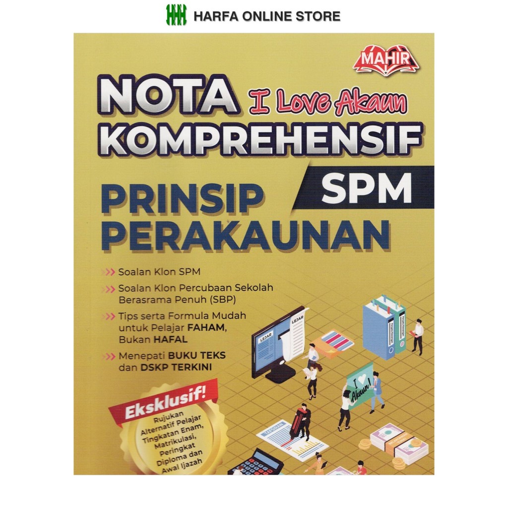 NOTA I LOVE AKAUN KOMPREHENSIF SPM PRINSIP PERAKAUNAN | Shopee Malaysia