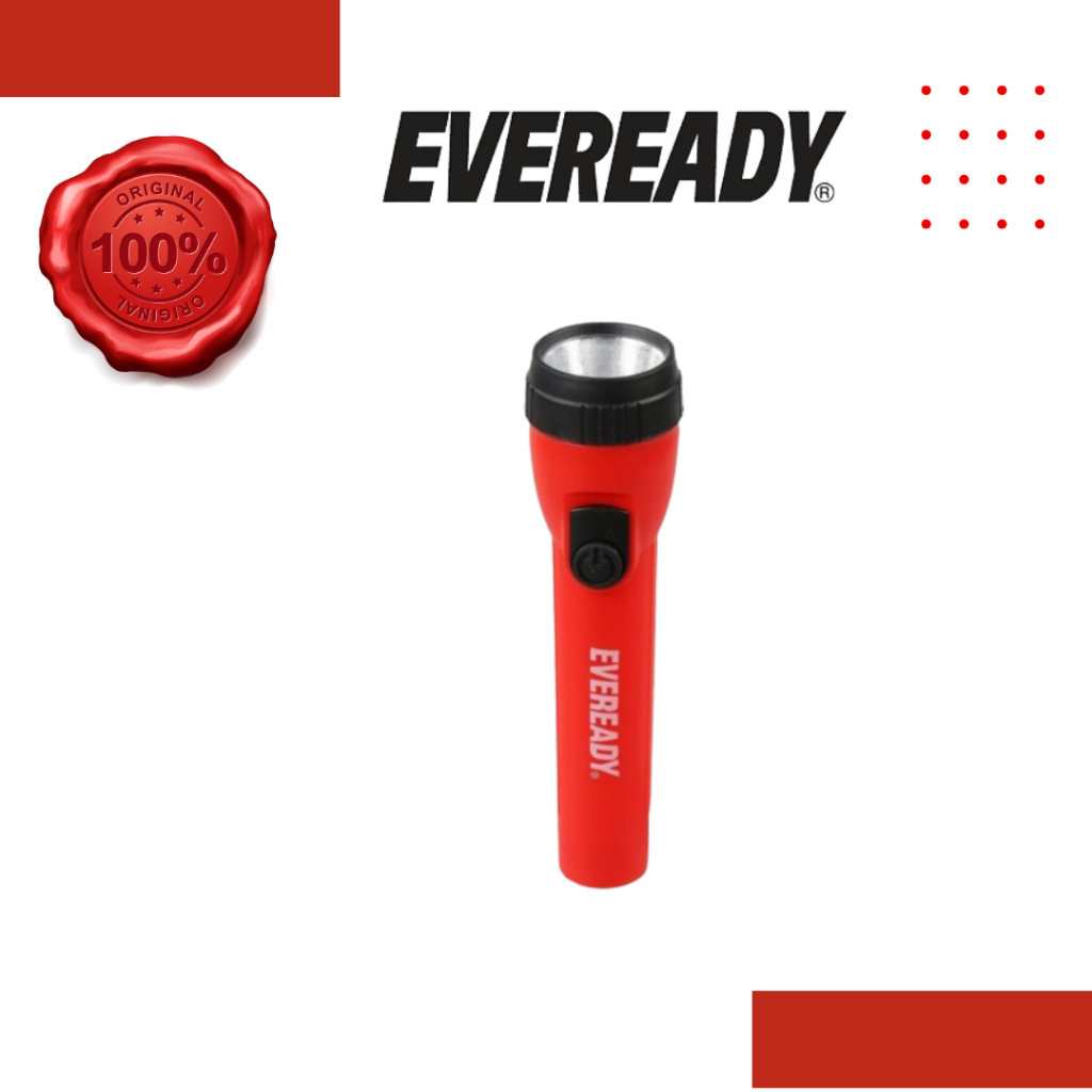 EVEREADY LC1L2A (AA BATTERY) LED TORCH LIGHT FLASH LIGHT WITH 2X ...