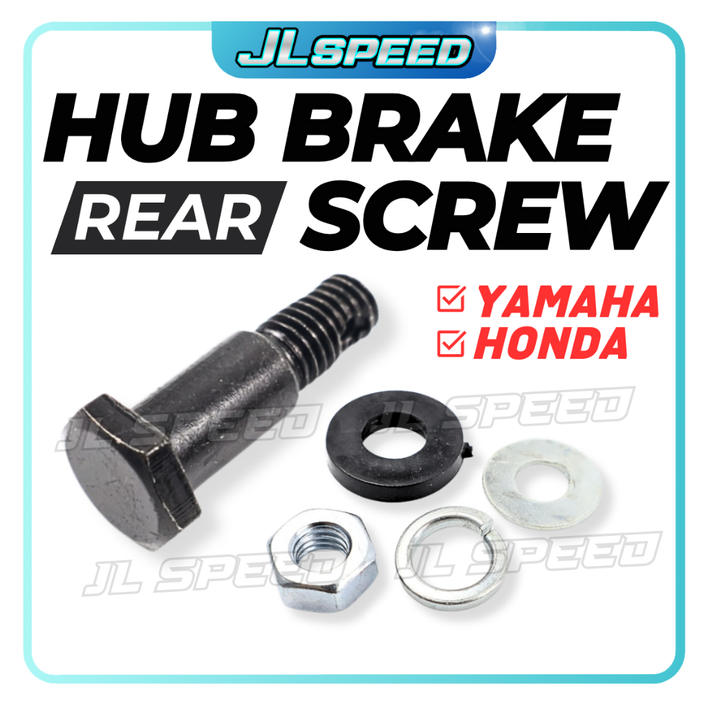 YAMAHA / HONDA Screw Rear Hub Brake Hub Penal Skru Arm Stopper EX5 ...