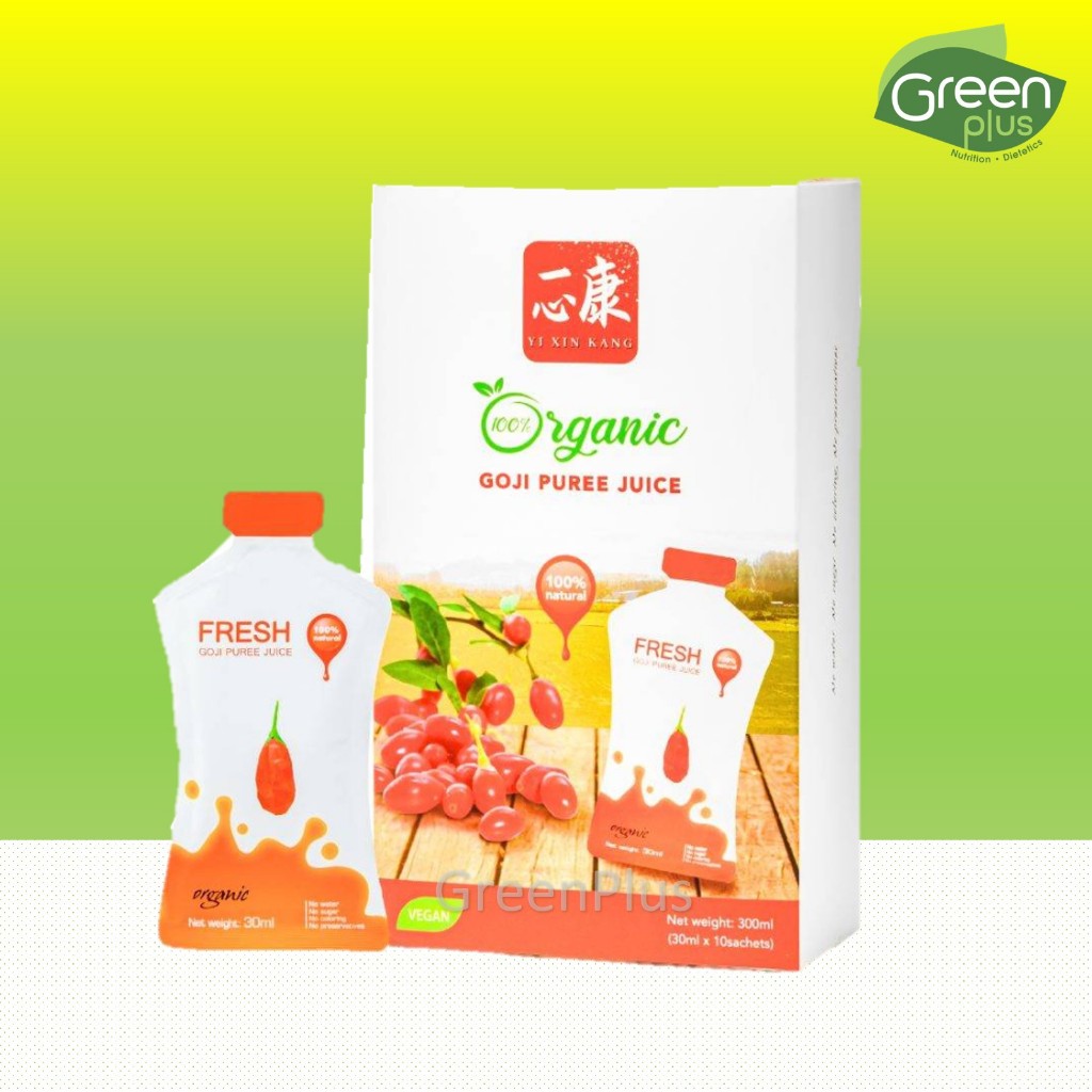 Truly's Organic Goji Berry Puree Juice 一心康有机枸杞原浆 30ml x 10 sachets ...