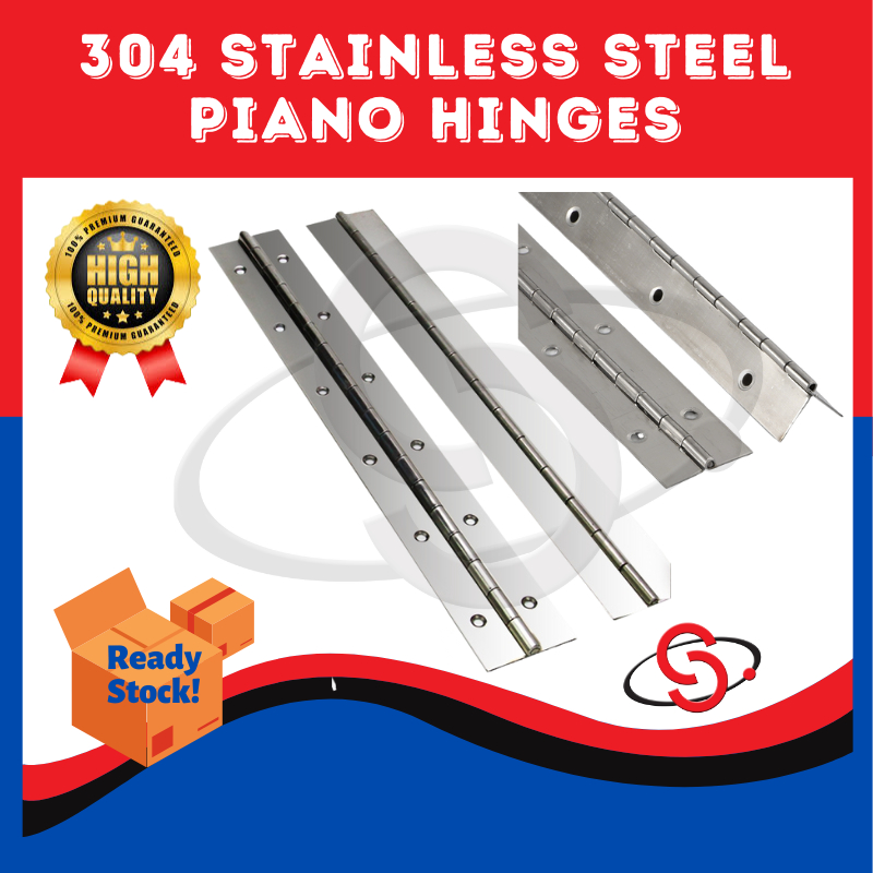 SCM SUS304 Stainless Steel Piano Hinge Door Hinge Long Butterfly Hinge ...