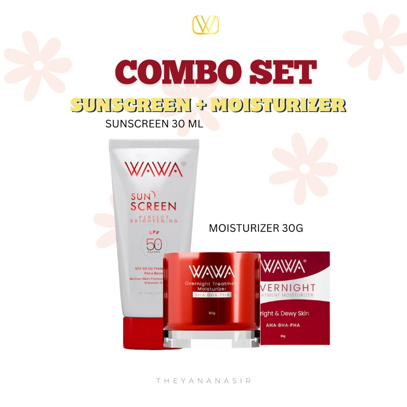 𝗪𝗔𝗪𝗔 𝗖𝗢𝗠𝗕𝗢 𝗝𝗜𝗠𝗔𝗧 𝗦𝗘𝗧 𝟭 : 𝗦𝗨𝗡𝗦𝗖𝗥𝗘𝗘𝗡 + 𝟭 𝗠𝗢𝗜𝗦𝗧𝗨𝗥𝗜𝗦𝗘𝗥 𝗯𝘆 𝗪𝗔𝗪𝗔 𝗖𝗢𝗠𝗘𝗦𝗧𝗜𝗖 ...