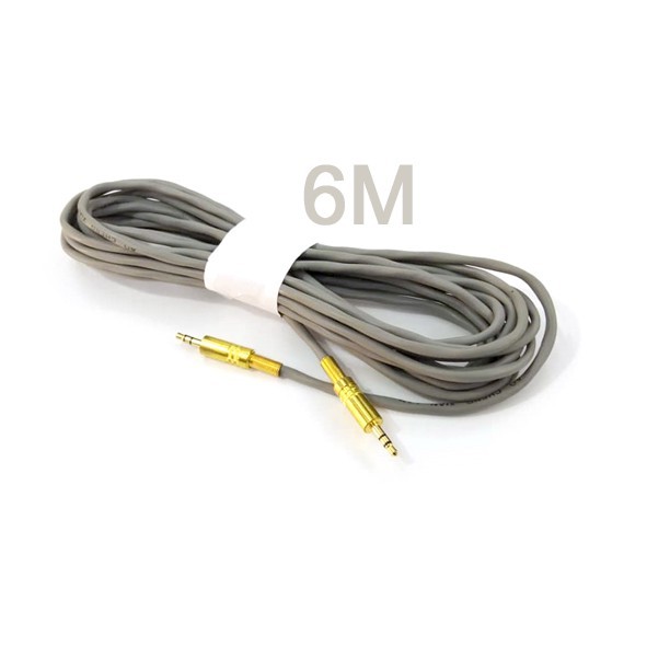 EB Audio Wire 3.5mm male to 3.5mm male Stereo Audio Aux Cable 6M ...