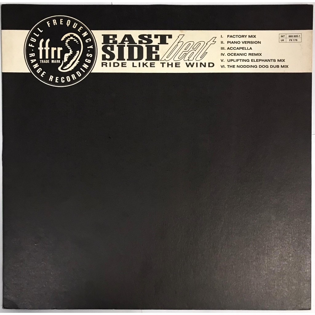 East Side Beat – Ride Like The Wind 12" Single Vinyl Record | Shopee ...