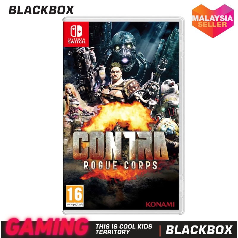 NS Nintendo Switch Contra Rogue Corps (English/Chinese) | Shopee Malaysia