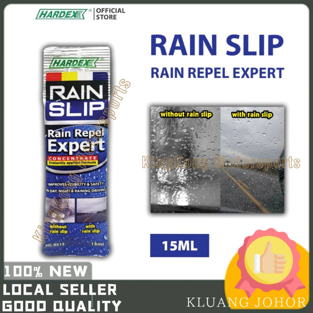 💯 ORIGINAL HARDEX WIND SCREEN RAIN REPELLANT 15ML HC-RS15 SLIP REPEL ...