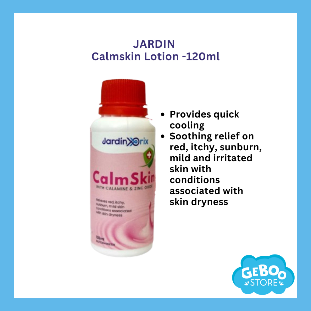 JARDIN Calmskin Lotion -120ml | For Skin Rashes Kulit Ruam 用于皮疹 ...