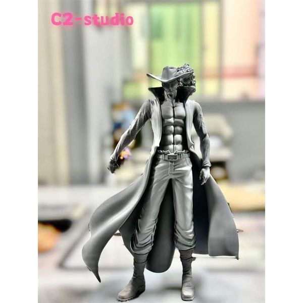 C2 Studio - Dracule Mihawk One Piece Shichibukai Stand Pose Series 005 ...