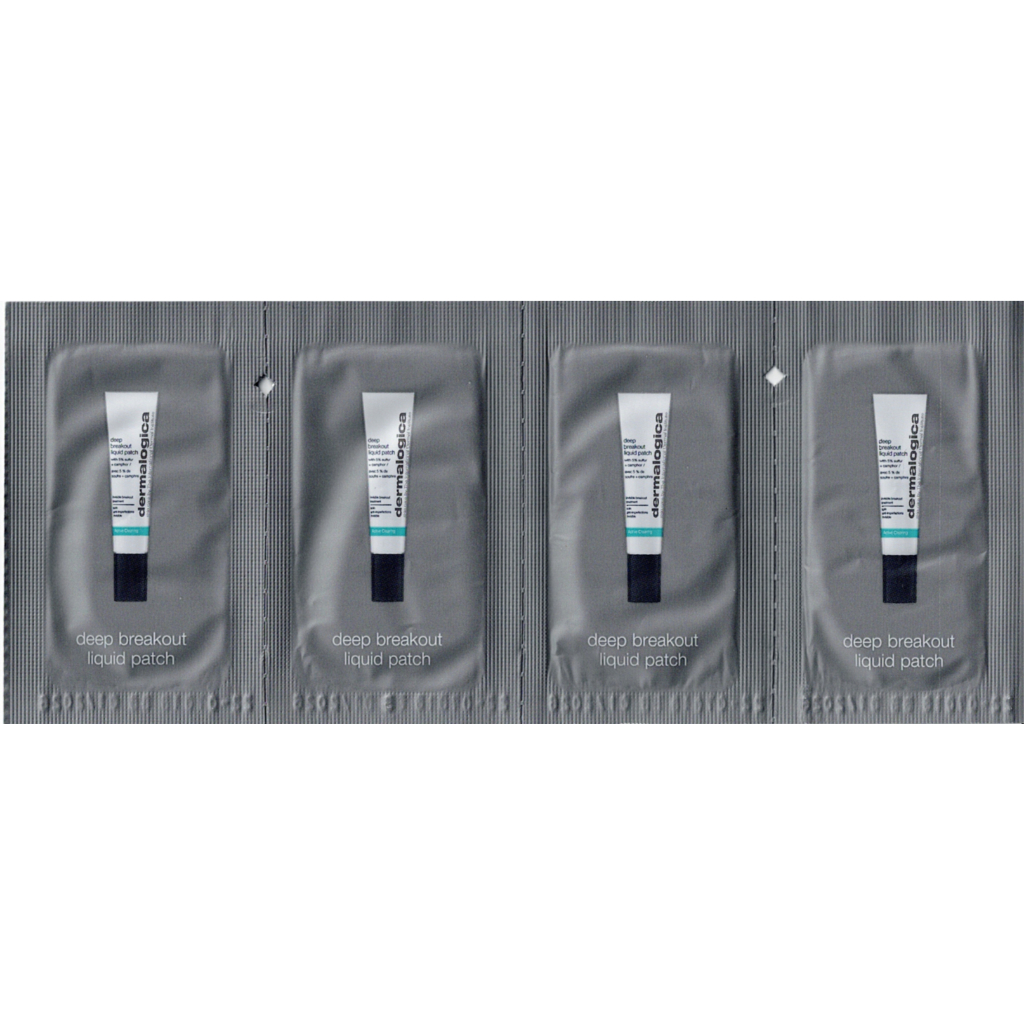 Dermalogica Deep Breakout Liquid Patch 4 sachets sample | Shopee Malaysia