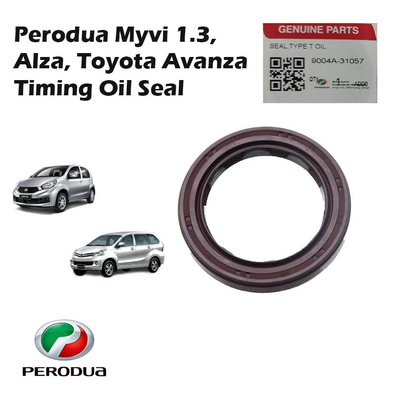 Perodua Myvi 1.3, Alza, Toyota Avanza Timing Oil Seal | Shopee Malaysia