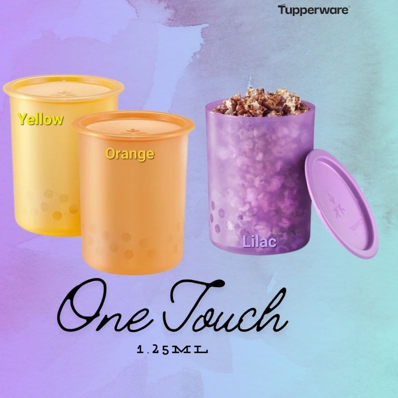 One Touch Canister Tupperware | Shopee Malaysia