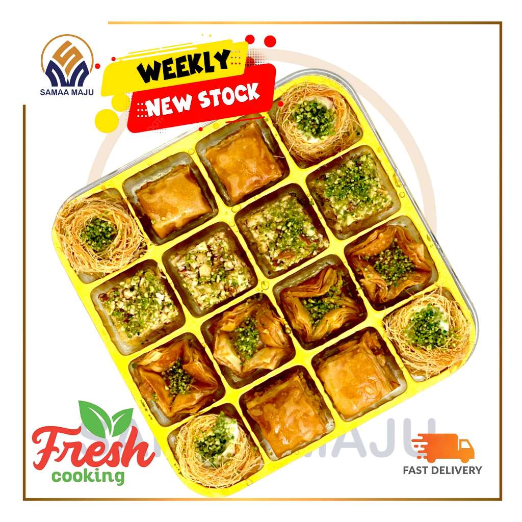 TURKISH BAKLAVA ASSORTED FLAVOUR Sweet Mix Fresh Stock | Shopee Malaysia