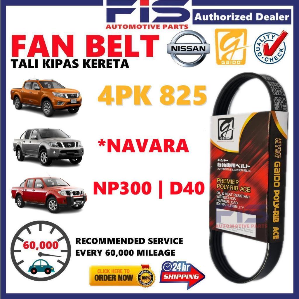 FIS Gaido Fan Belt Nissan Navara NP300 D40 Air Cond Alternator Power ...