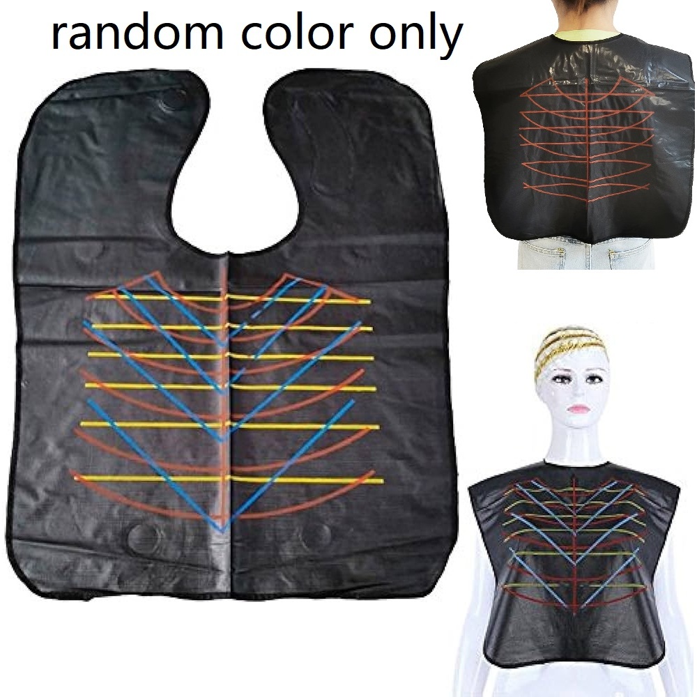 Professional Salon Hairdressing Cutting Collar Waterproof Hair Dye Cape ...