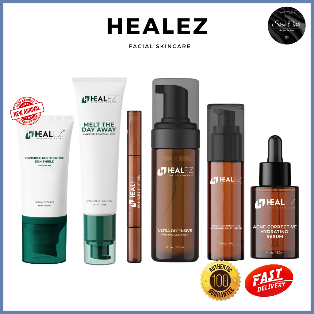 HEALEZ Ultra Defensive Cleanser Daily Regenerative Soothing Moisturiser ...