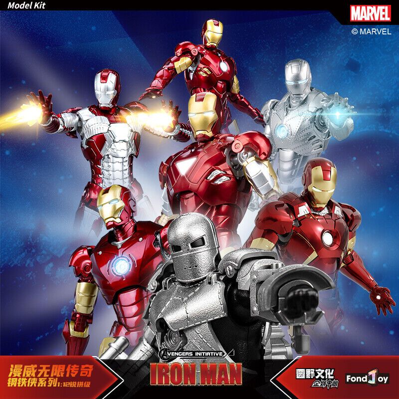 FondJoy: Marvel – Iron Man 1/12 Scale Model Kits | Shopee Malaysia