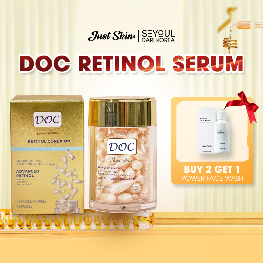 Just Skin DOC Retinol Serum Anti-aging serum Collagen booster ...