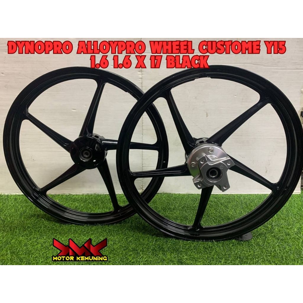 DYNOPRO SPORT RIM D5 CUSTOM 160/160-17 ALLOYPROWHEEL 1.6-1.6 X 17 CUSTOM Y15 Y16 Y15ZR Y16ZR ...