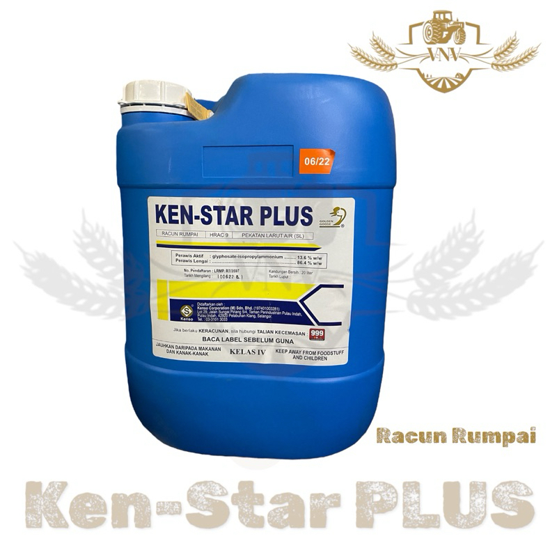 20L Kenstar plus/Ken-star plus/Racun serap/Racun lalang&Rumput | Shopee ...