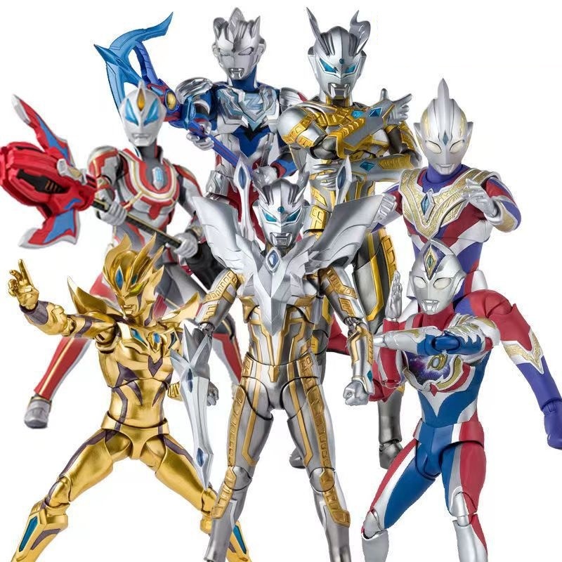 Ultraman figure SHF Multi-Joint Movable Model Toy Mainan Ultraman X ...