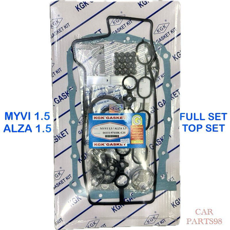 JAPAN KGK PERODUA MYVI 1.5 / ALZA 1.5 / AVANZA 1.5 / RUSH F700 OVERHAUL ...