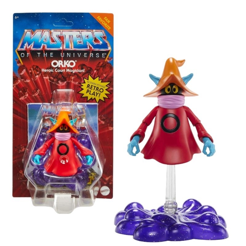 MOTU Masters of the Universe Origins Orko He Man (Card is NOT Perfect ...
