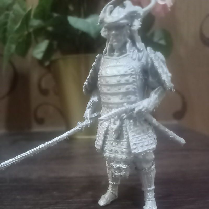 3D Printed Samurai (Grey Coated) | Shopee Malaysia