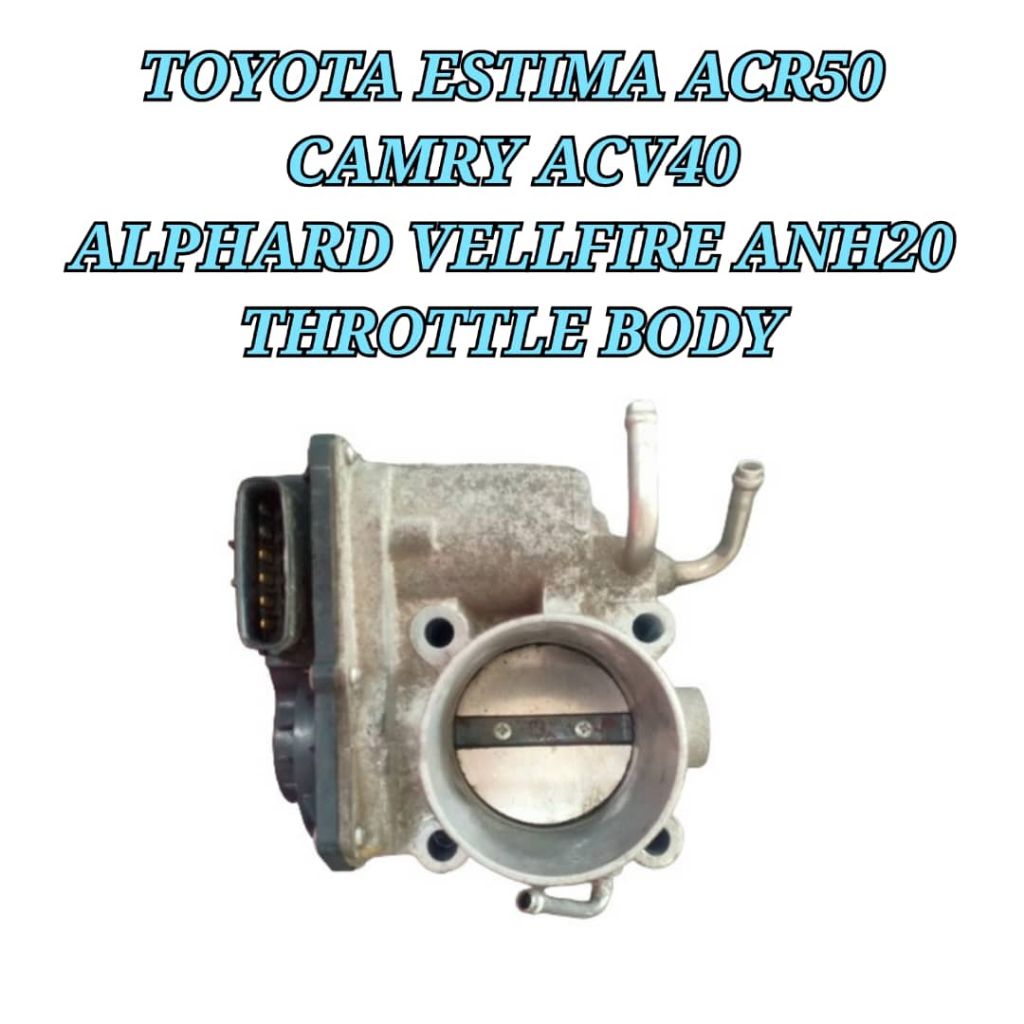 Throttle Body Toyota Estima Previa ACR50 Alphard Vellfire ANH20 Camry ...