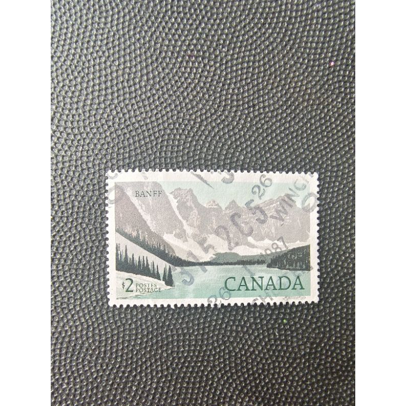 CAN43 Canada 1985 Banff Banff national park higher value definitive ...