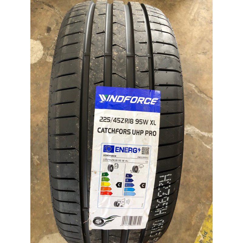 🔥225-45-18🔥 WINDFORCE TYRE YEAR2024 CATCHFORS UHP | Shopee Malaysia