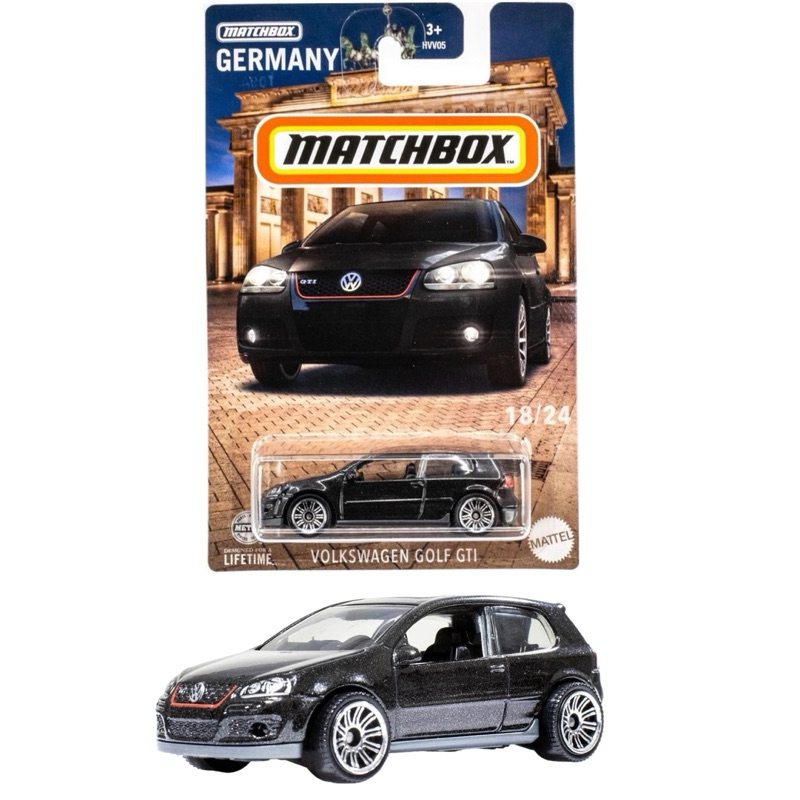Matchbox 2024 Germany Series Mix 2 - Volkswagen Golf GTI (Black ...