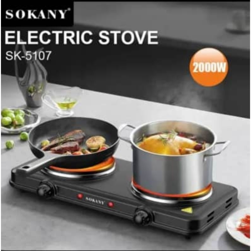 Portable Electric Cooker Portable Stove Hot Plate Electric Cooking ...