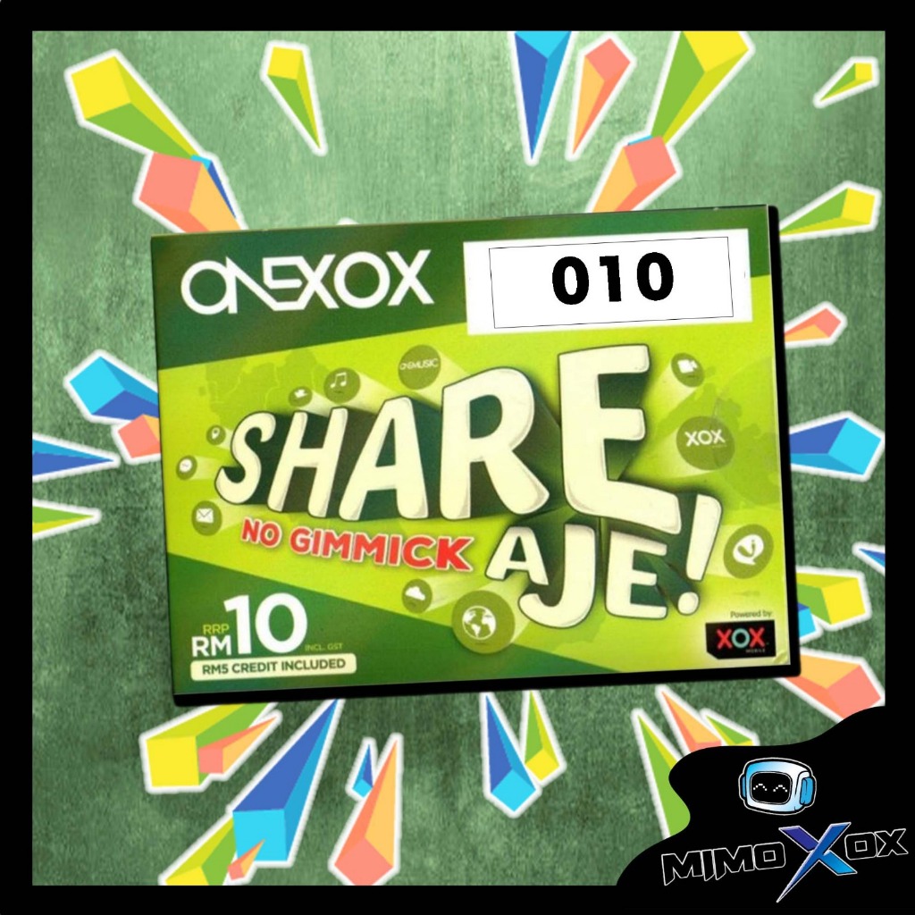 ONEXOX PREPAID CARD Aero sim --- 24hour customer service 🏪 | Shopee ...