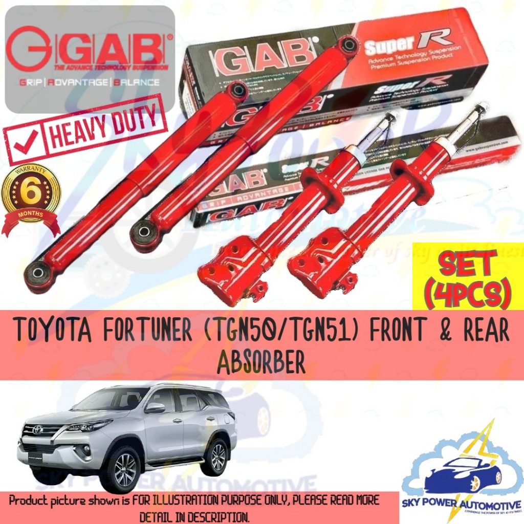 TOYOTA FORTUNER TGN50 / TGN51 GAB SUPER R SPORT PREMIUM HEAVY DUTY GAS ...