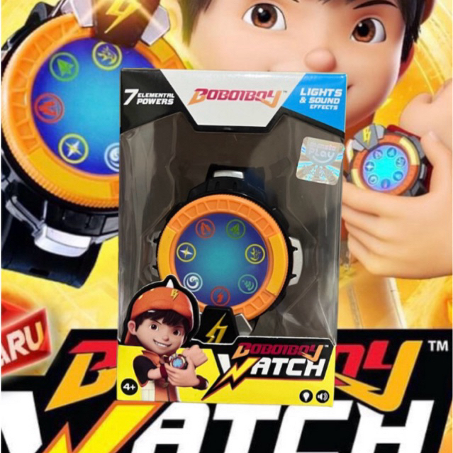 Boboiboy Elemental watch with sound and light | Shopee Malaysia