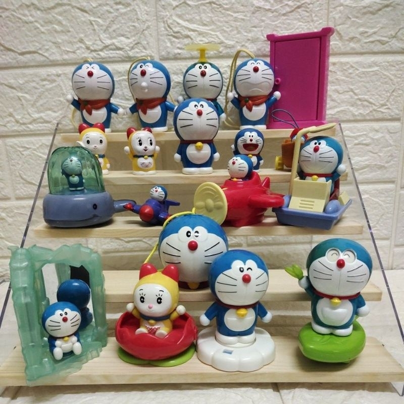Ready Stock] USED Doraemon Mini Figure 哆啦A梦 Collectible Toy Preloved ...