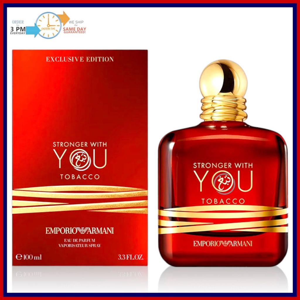 100% Solid Perfume Stronger With You Tobac*o Eau De Parfum 100ml ...