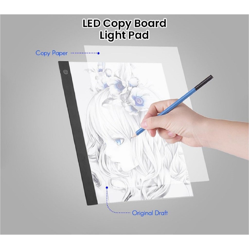 LED Copy Board Light Pad Drawing Tracing Tablet Animation Sketching ...