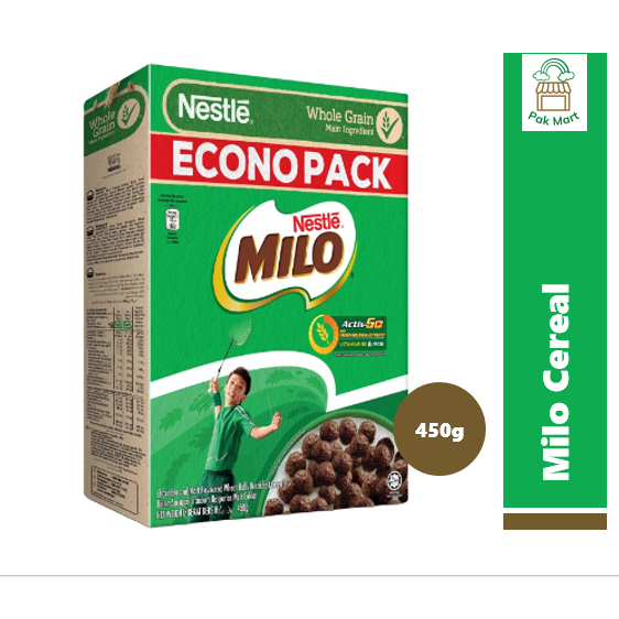 (Halal) Milo Cereal/ Bijirin Econo Pack (450g) | Shopee Malaysia
