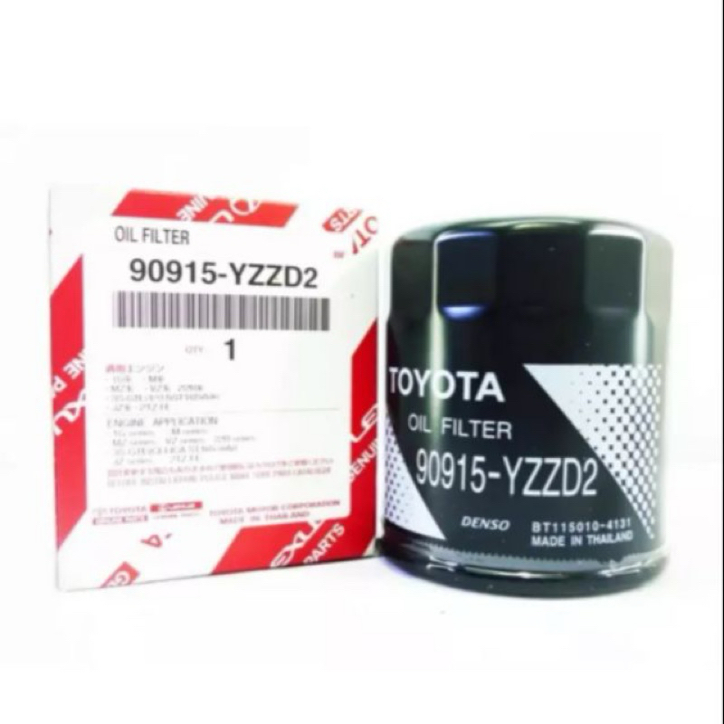 TOYOTA D2 OIL FILTER (90915-YZZD2) FOR TOYOTA HILUX INNOVA FORTUNER ...
