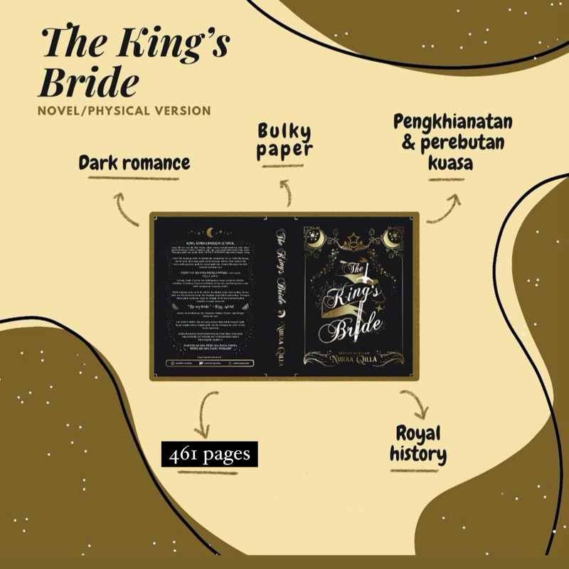 [SIGN PENULIS + POSKAD] Novel The King's Bride | Shopee Malaysia