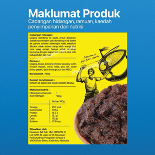 Dendeng Nyet Berapi By Khairul Aming (Ready Stock) [2nd post] | Shopee Malaysia