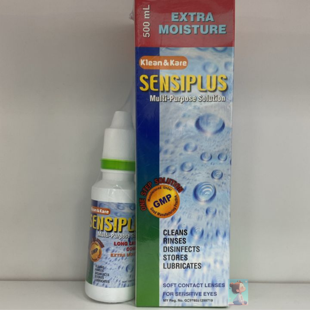 Klean&Kare Sensiplus Multi Purpose Solution (500mL+100mL) Free Lens ...