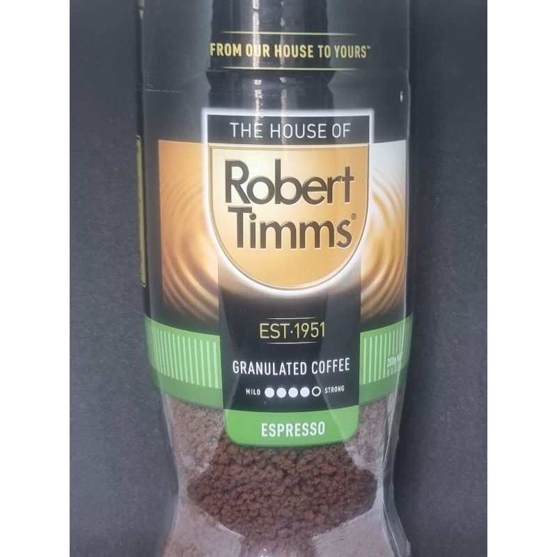 The House of Robert Timms Espresso Granulated Coffee 200g | Shopee Malaysia