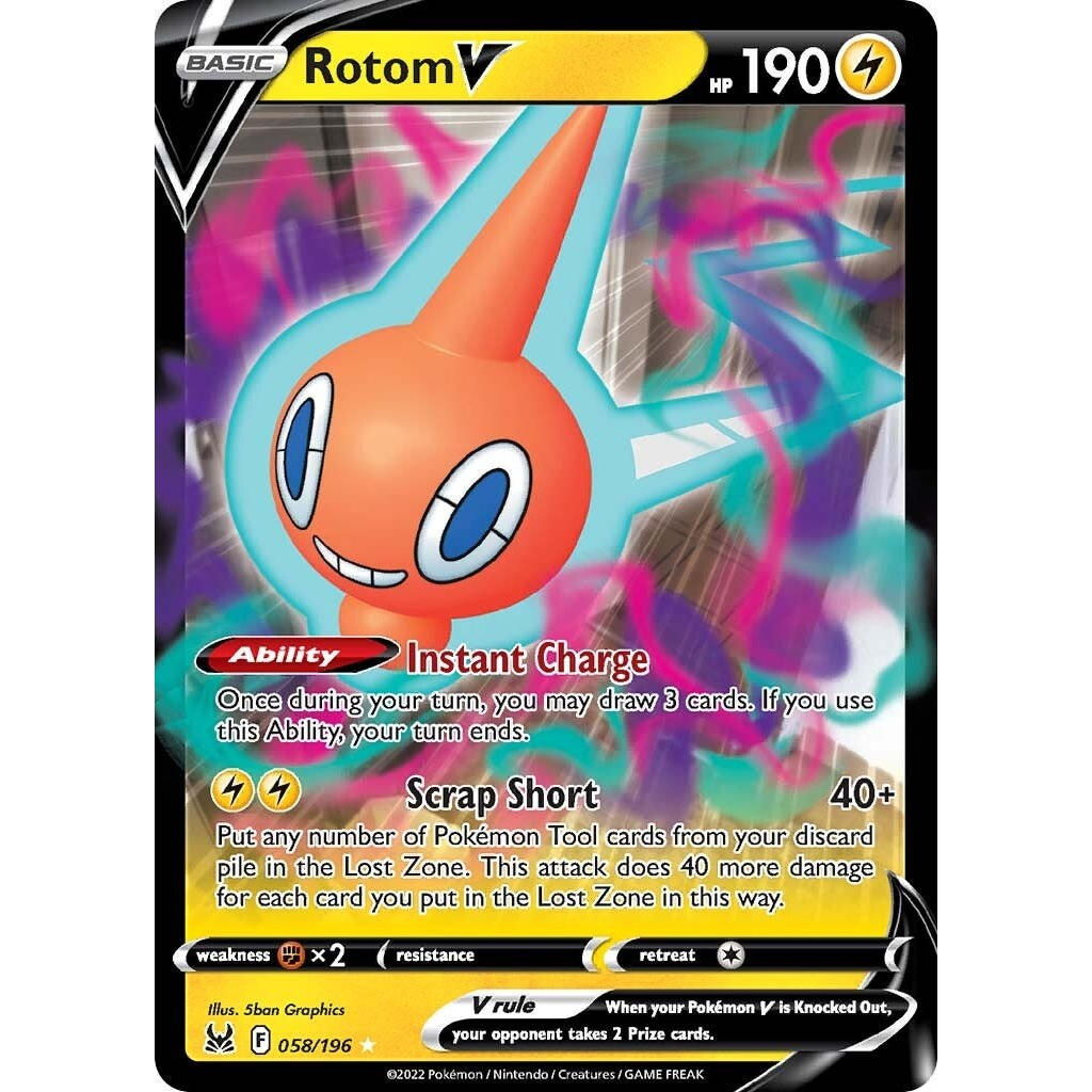 Rotom V (UltraRare CZ) | Shopee Malaysia