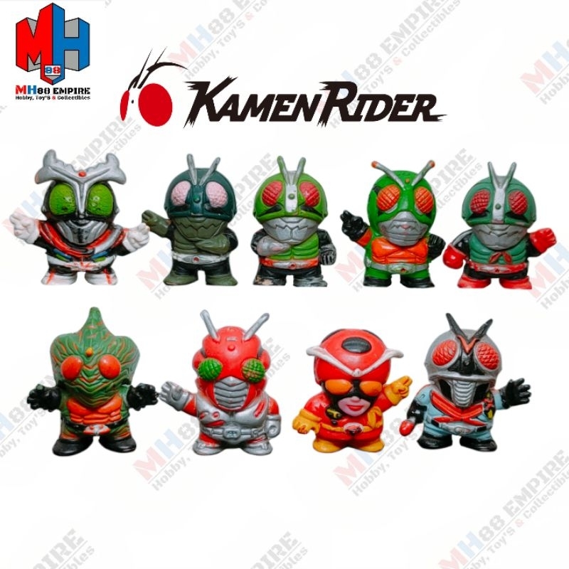 KAMEN RIDER CHIBI CHIBI SMALL FIGURE COLLECTION HOBBIES MASKED RIDER ...