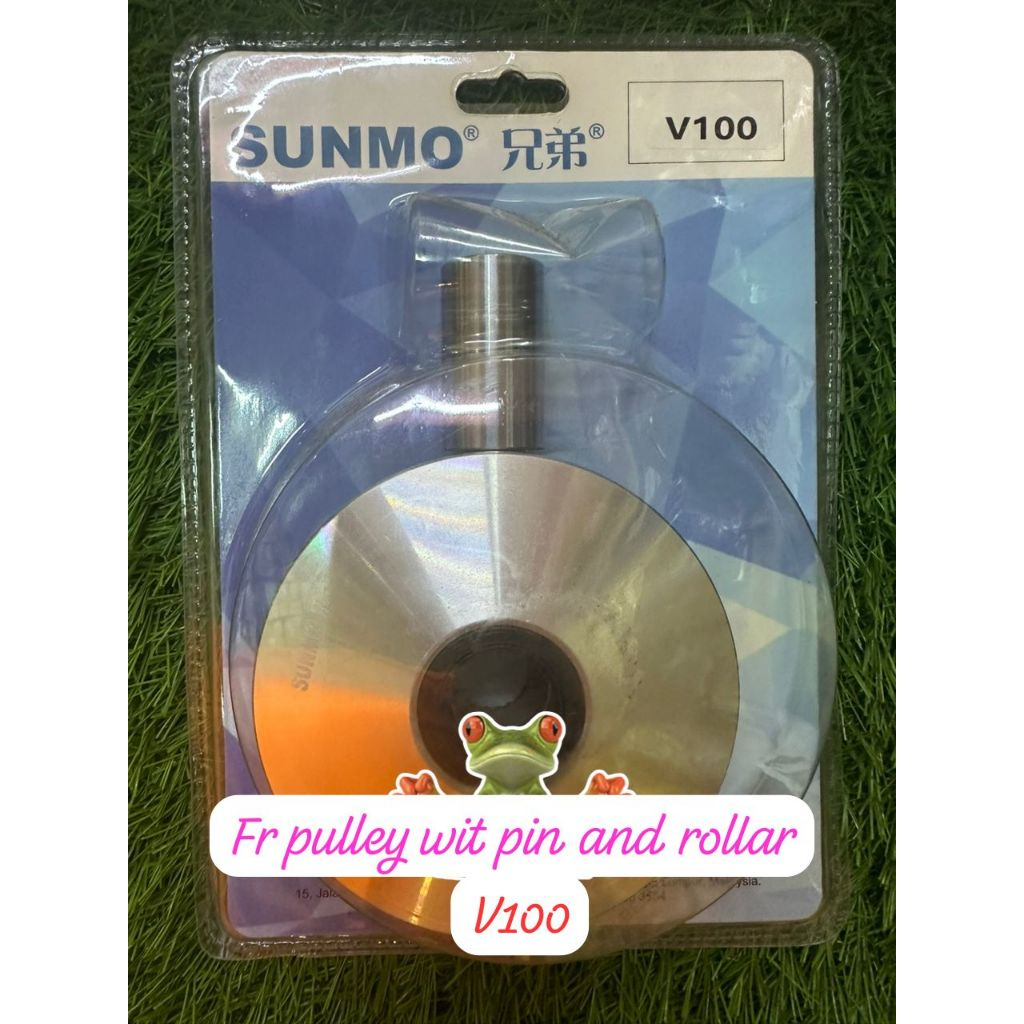 SUZUKI V100 VS125 FRONT PULLEY WITH PIN AND ROLLER SUNMO | Shopee Malaysia