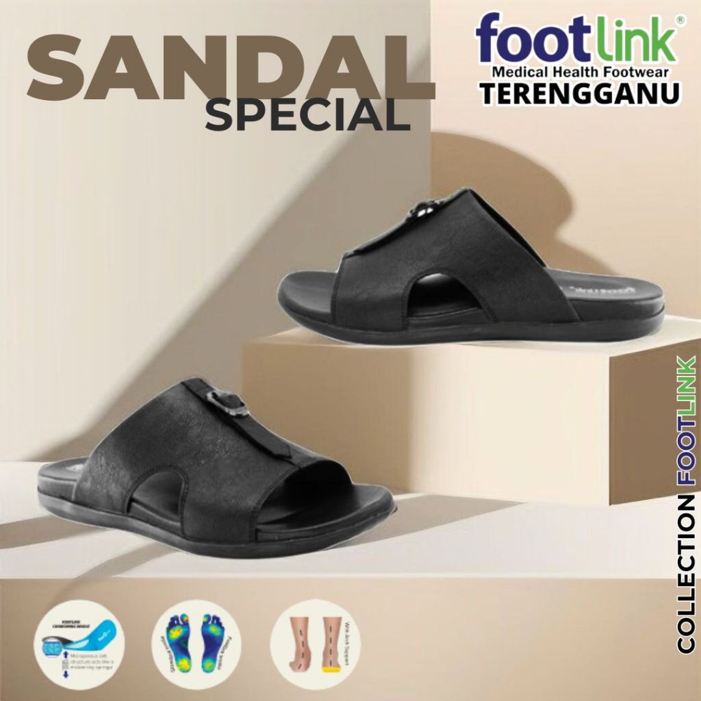 Footlink MO 6063 Health Shoe, Men Sandal | Shopee Malaysia