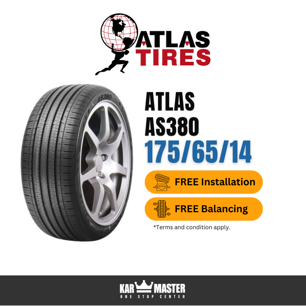 175/65/14 Atlas AS380 (With Installation) | Shopee Malaysia