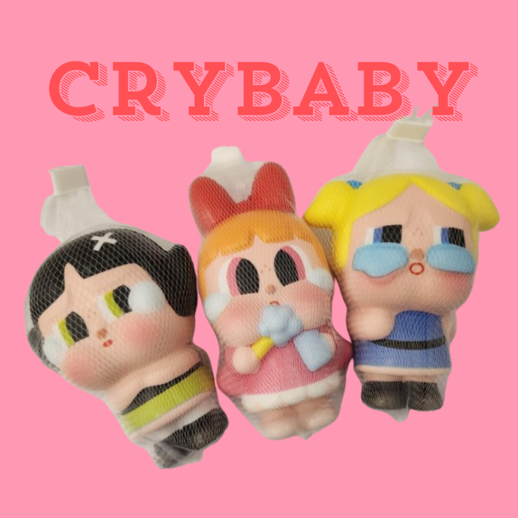 Labubu Crybaby Doll Keychain Pouch for Kids Girls Gifts Toys The ...